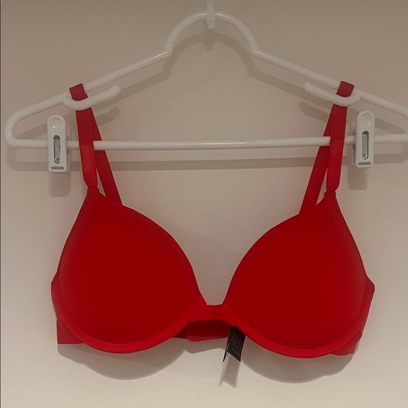 pepper | Intimates & Sleepwear | Pepper Lift Up Pushup Bra 38a Red ...